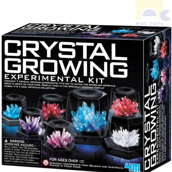 MAC TOYS Krystaly ve tmě svítící experimentální set výroba krystalů v ...