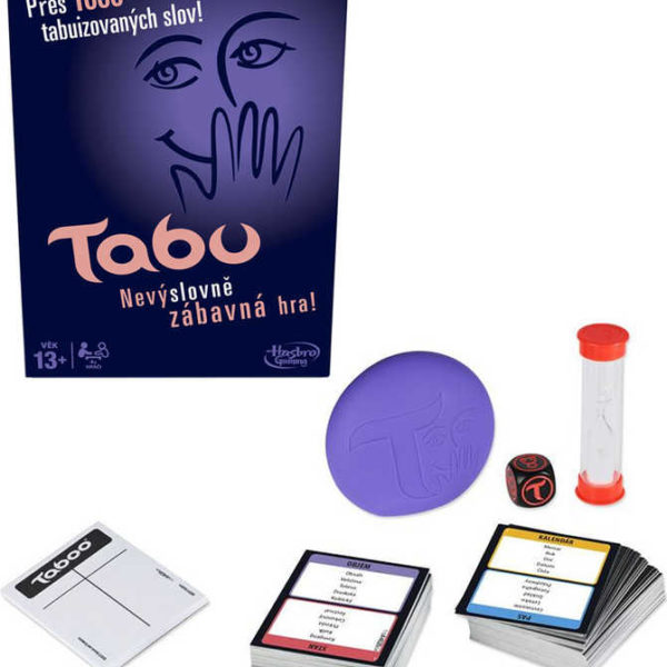 HASBRO Hra Taboo česká verze CZ *SPOLEČENSKÉ HRY* - Dětská hračka ...