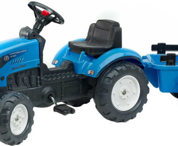FALK Set baby traktor Landini šlapací Modrý vozítko s klaksonem s ...
