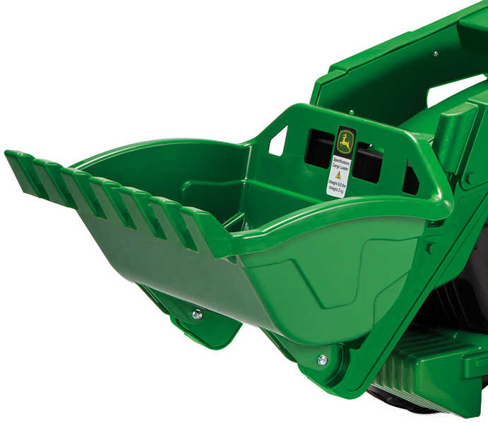 PEG PÉREGO Traktor John Deer Ground Loader 12V 2 motory ELEKTRICKÁ ...